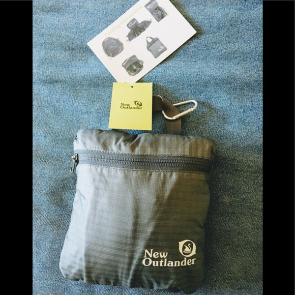 new outlander | Bags | Mens New Outlander Foldable Backpack | Poshmark